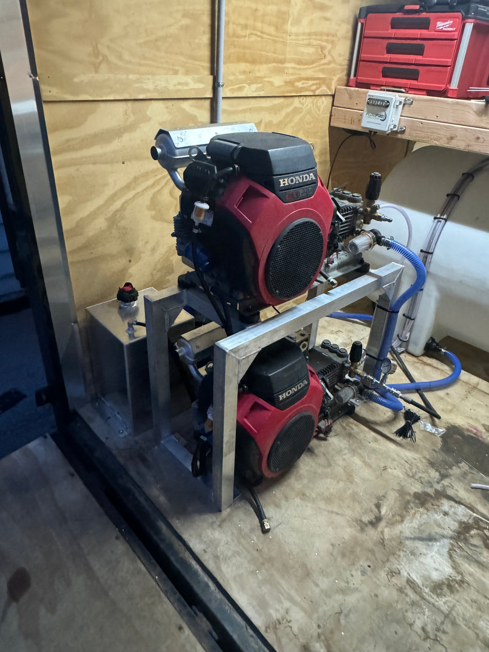 36” Pressure Washer Stacking Frame – Riverside Metalwork & Design